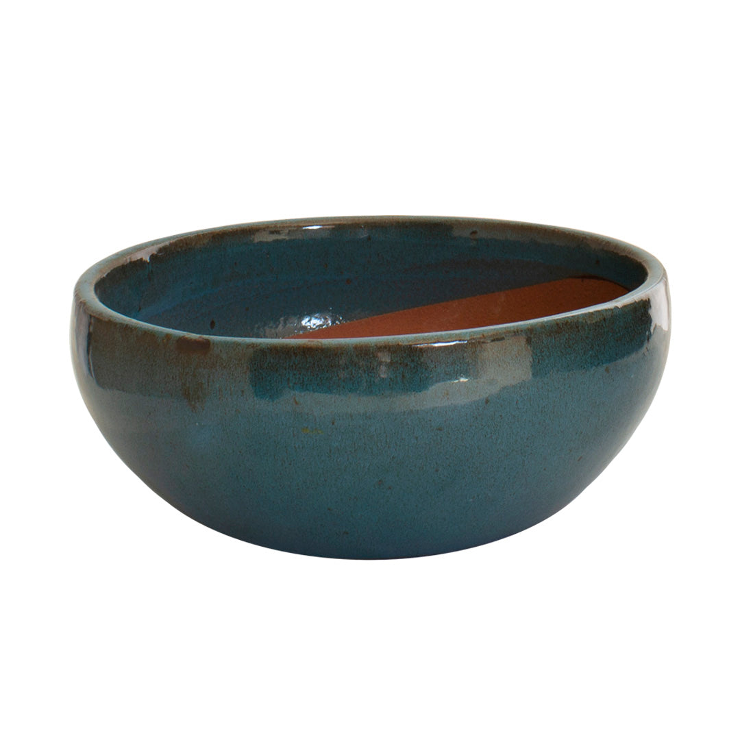 Maceta Media Naranja Grande, Tropical Blue – cornerhomemx