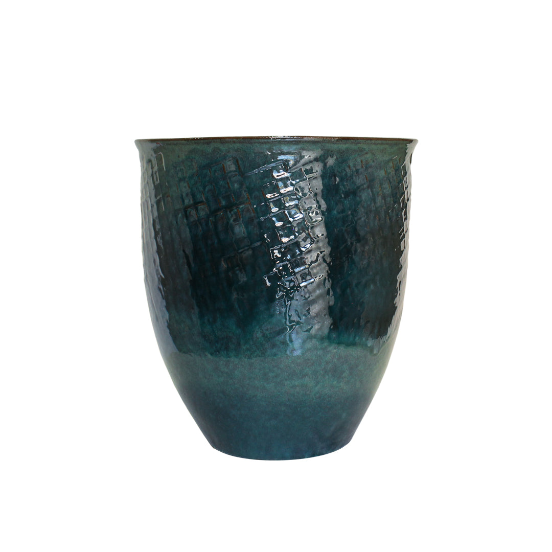 Maceta Bali Blue Mediana – cornerhomemx